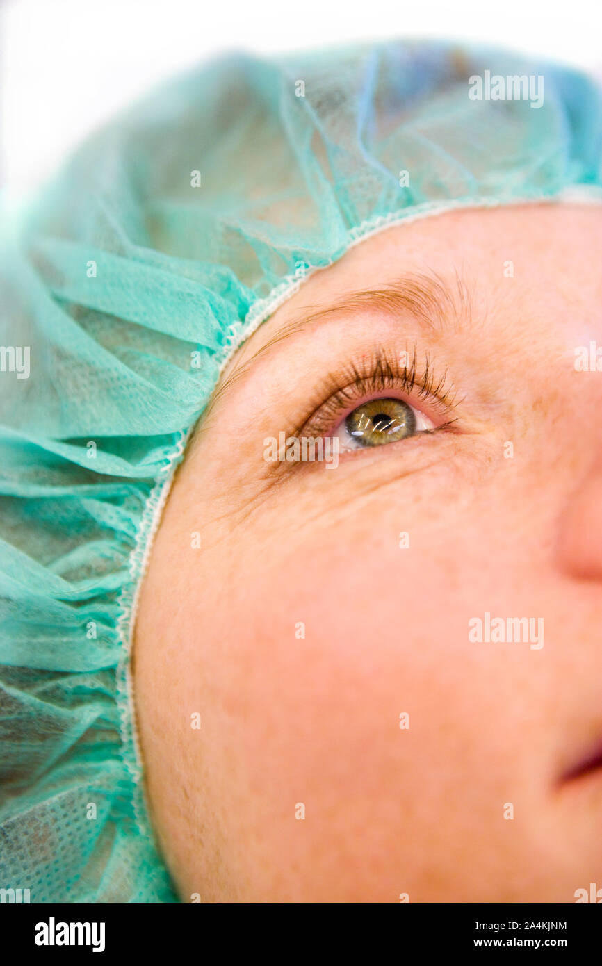 Patient ready for operation Stock Photo - Alamy