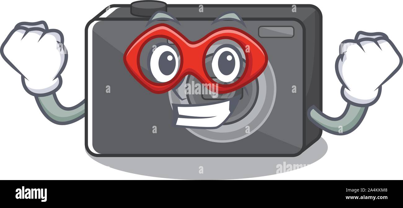 Cartoon illustration super hero camera hi-res stock photography and ...