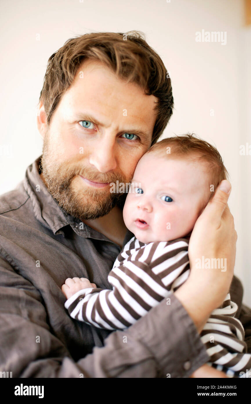 Father and child Stock Photo - Alamy