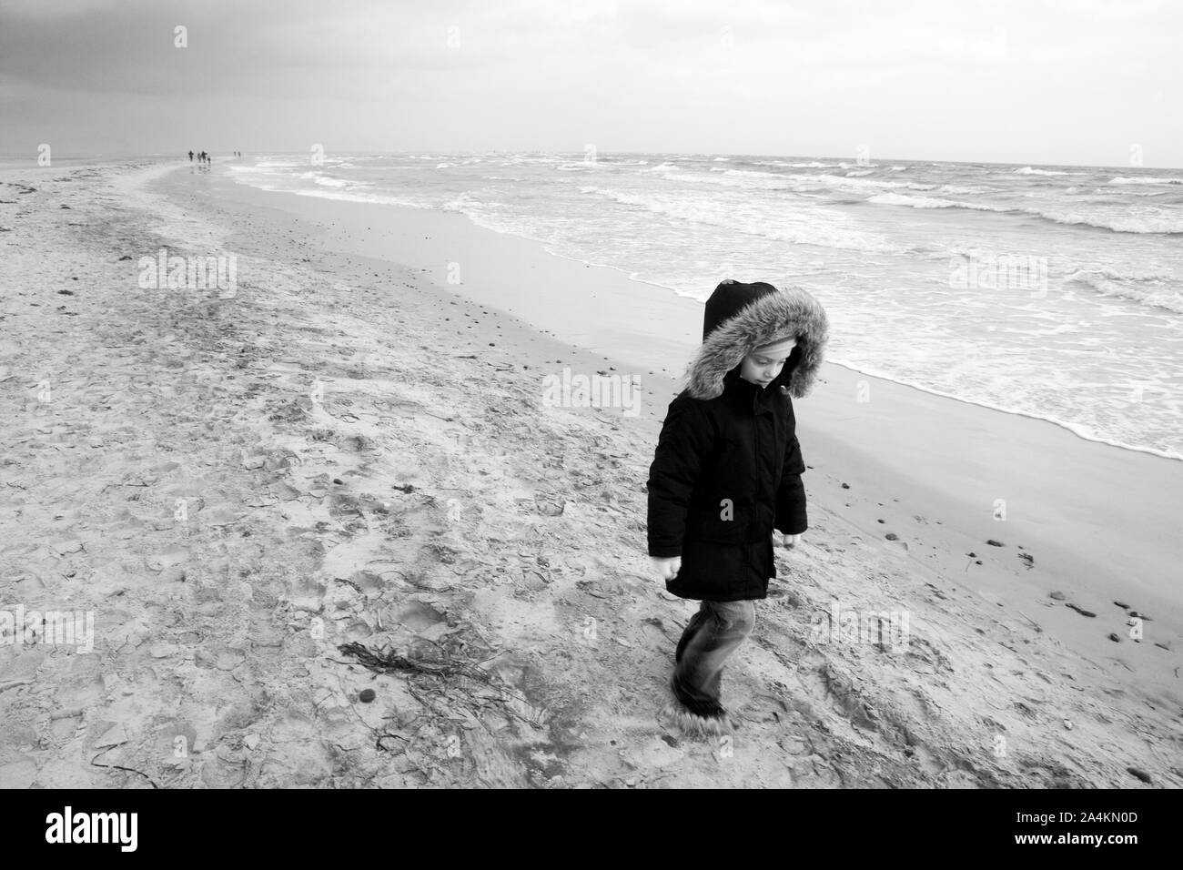Sad beaches Black and White Stock Photos & Images - Alamy