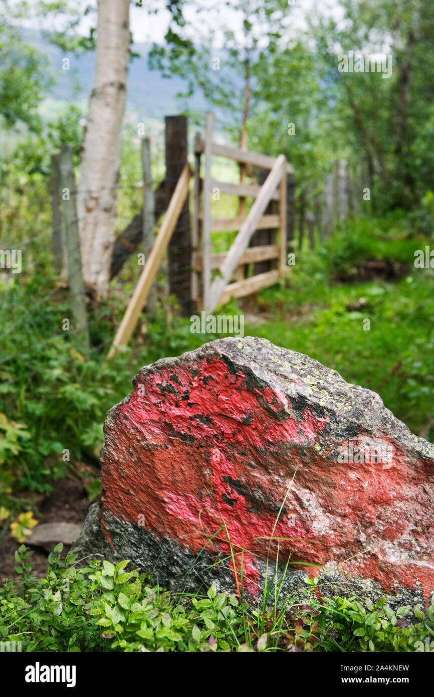 Marked stones hi-res stock photography and images - Alamy