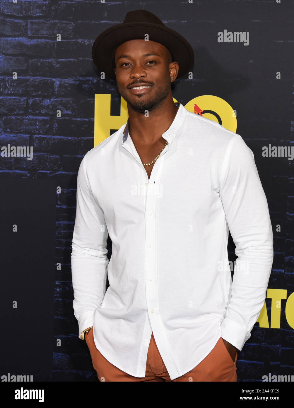 14 October 2019 - Hollywood, California - Charles Brice. HBO Series ...