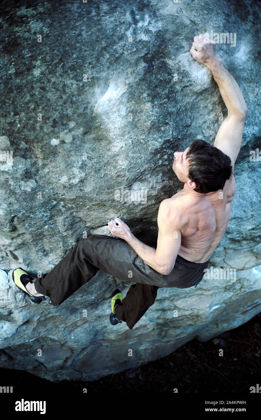 Man climbing - goal Stock Photo - Alamy