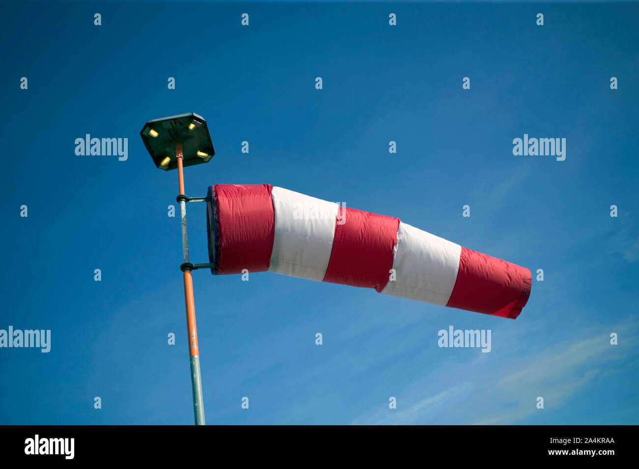 Wind gauge - wind sock Stock Photo - Alamy