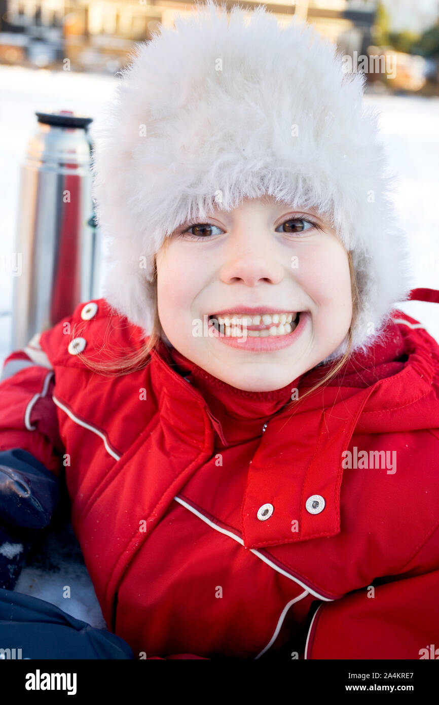 Smiling girl - portrait Stock Photo - Alamy