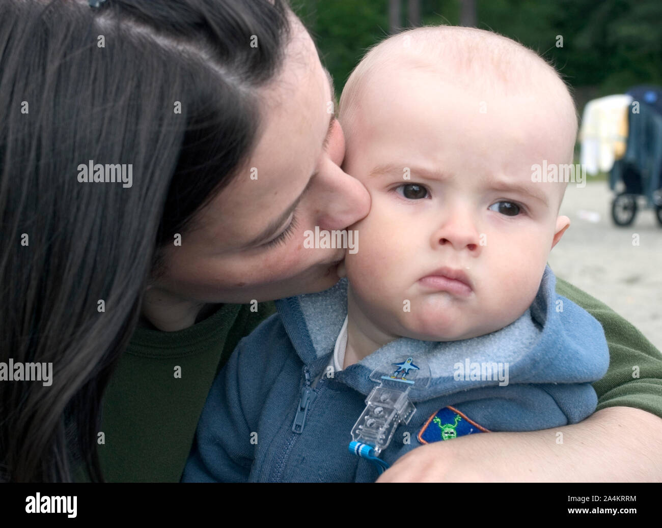 Mother care - upbringing Stock Photo - Alamy