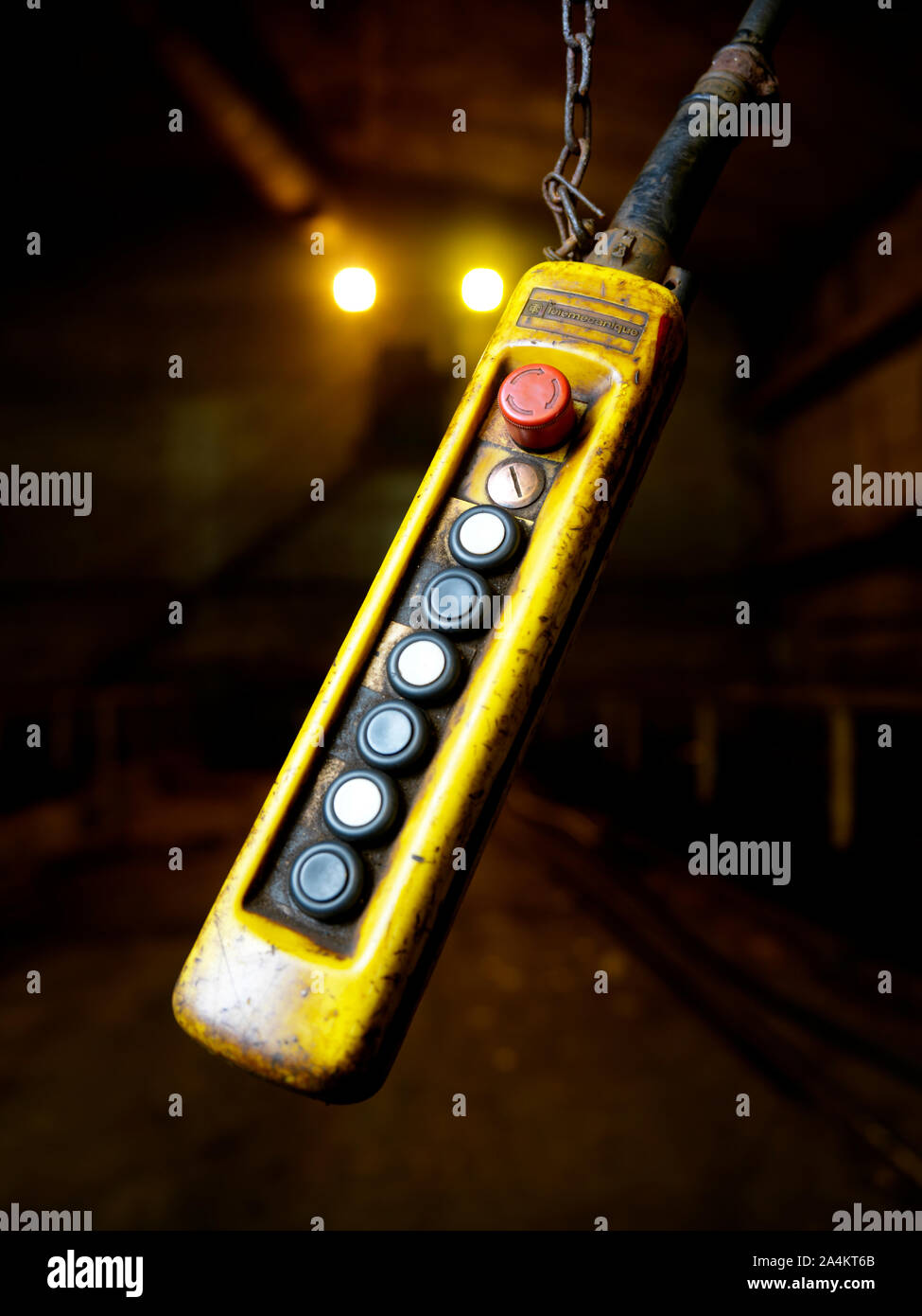 Goods lift remote control Stock Photo - Alamy