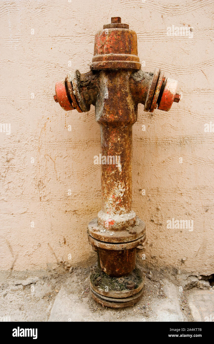 Fire hydrant, Rethymnon, Crete Stock Photo - Alamy