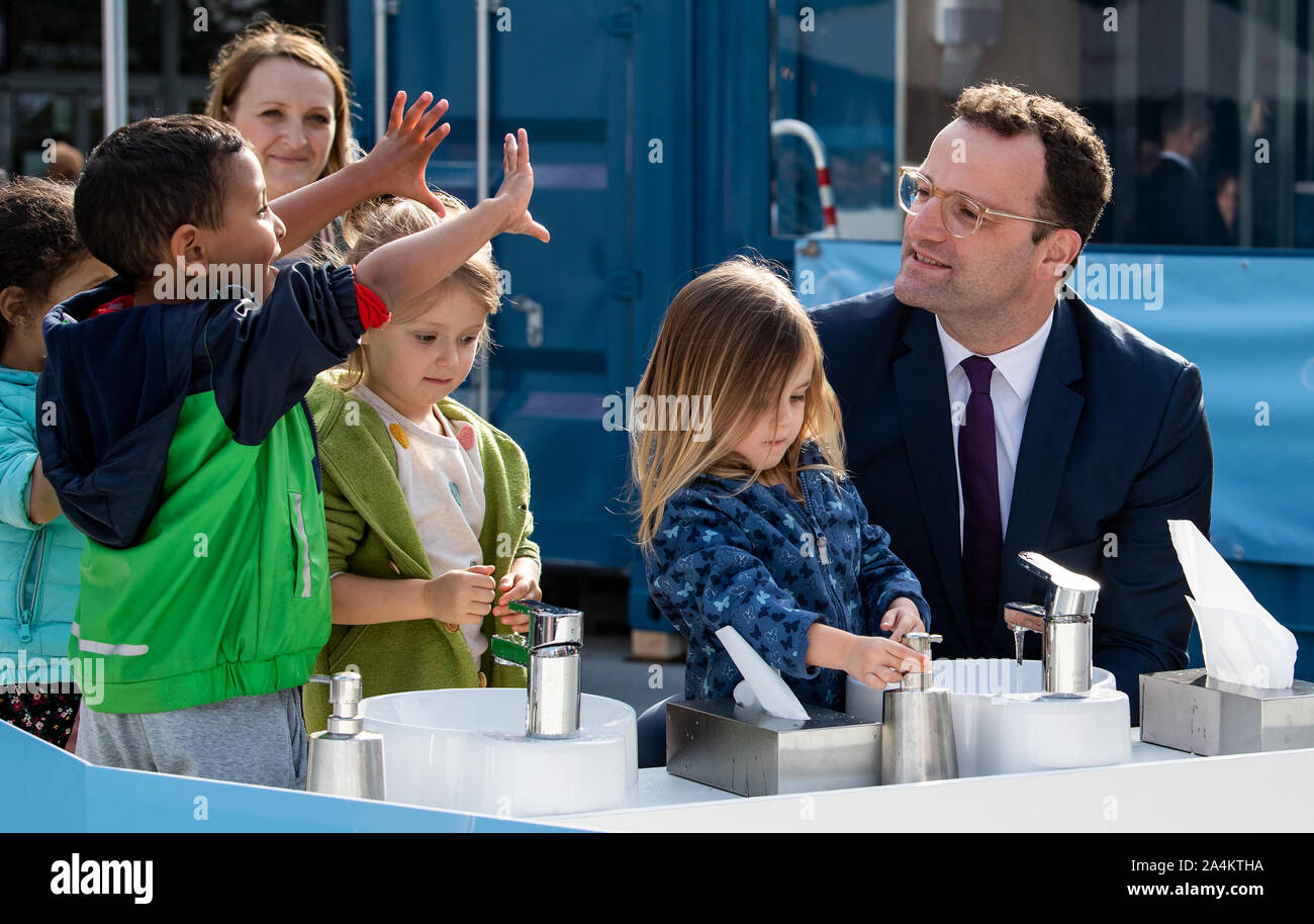 15 October 2019, International, Berlin: Jens Spahn (CDU), Federal ...