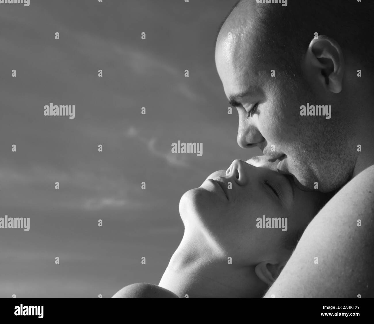 Portrait of couple Stock Photo - Alamy