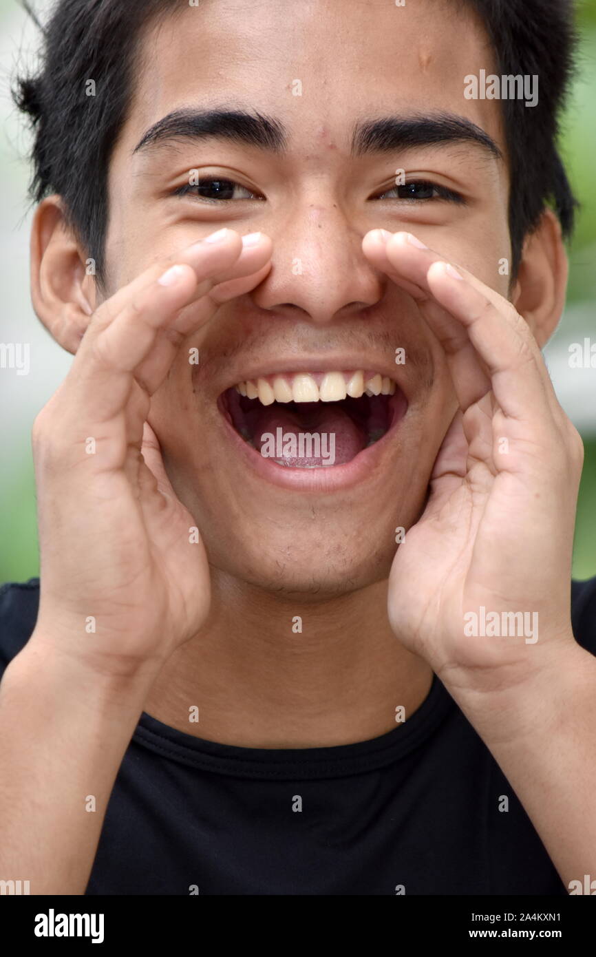 Shouting person hi-res stock photography and images - Alamy