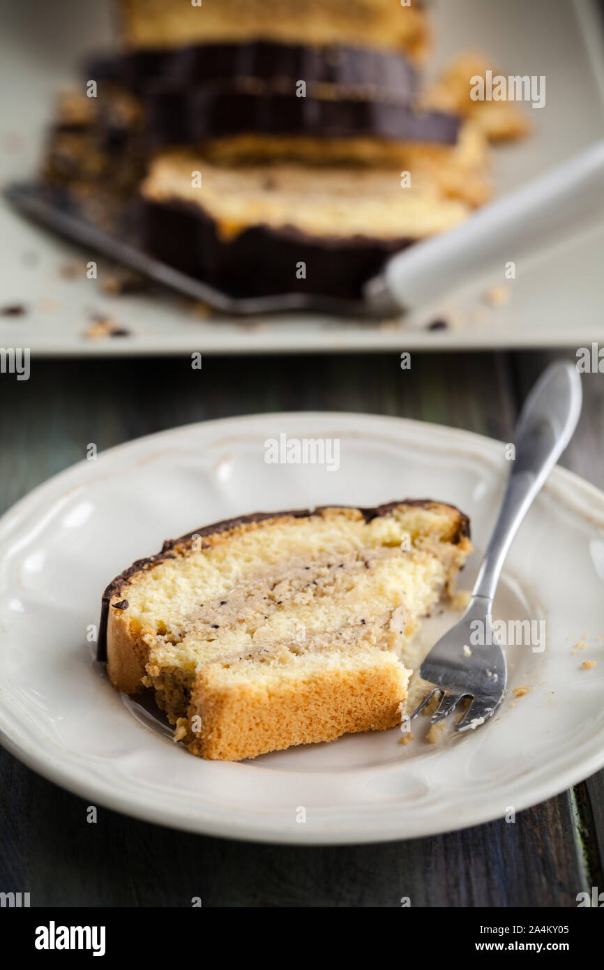 Coffee cake - delicious homemade better than from bakery Stock Photo ...