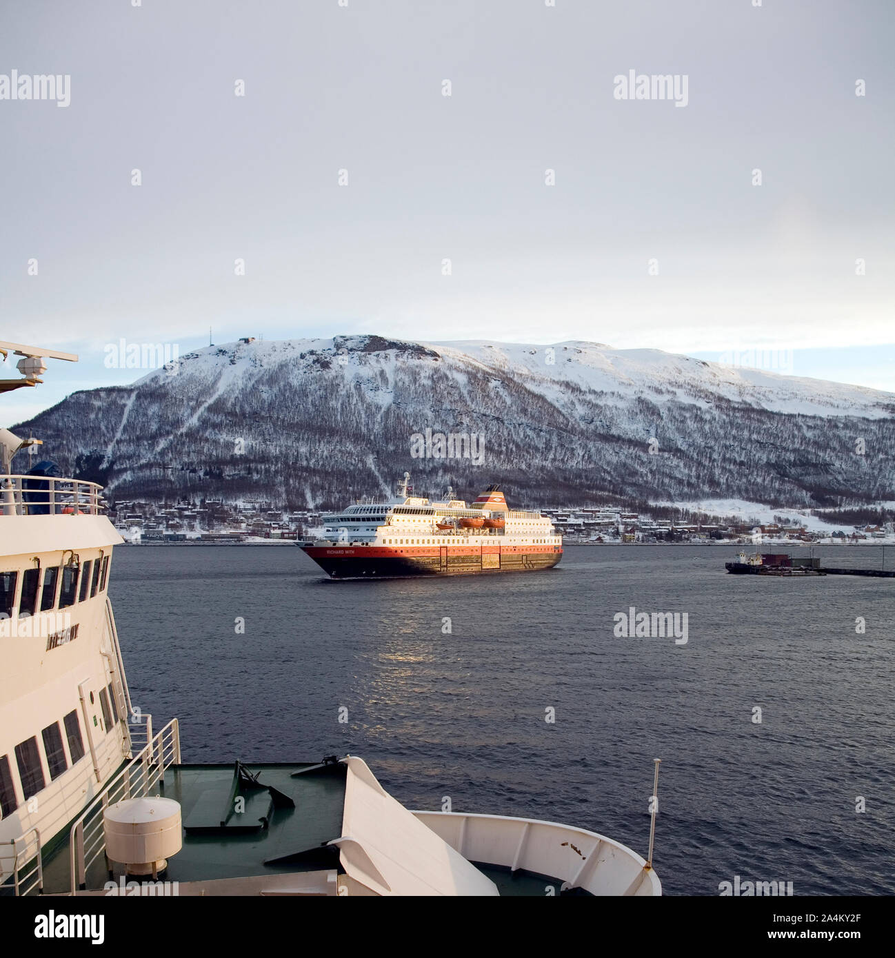 Hurtigruta Hurtigruten /Coastal express Stock Photo - Alamy