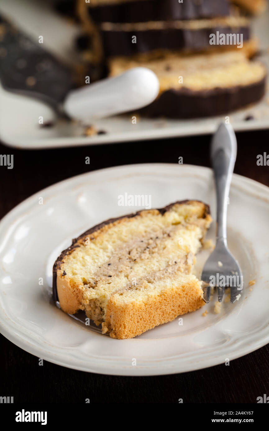 Coffee cake - delicious homemade better than from bakery Stock Photo ...