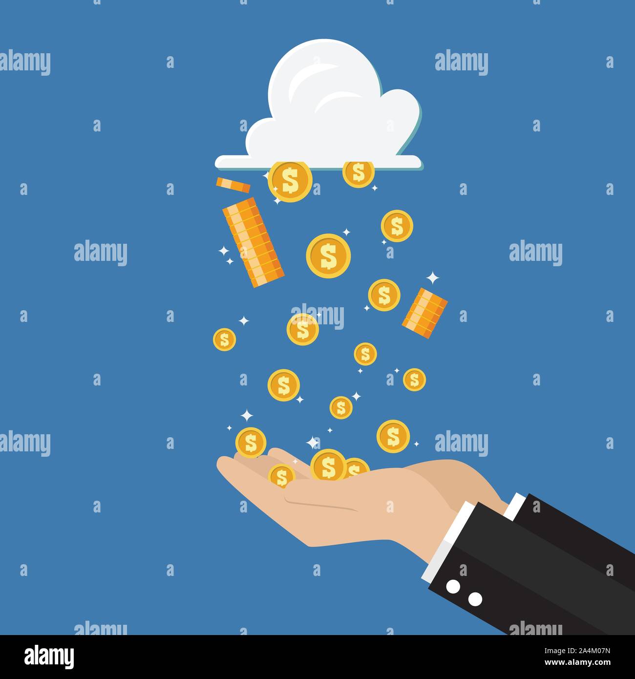 Investment technology Stock Vector Images - Alamy