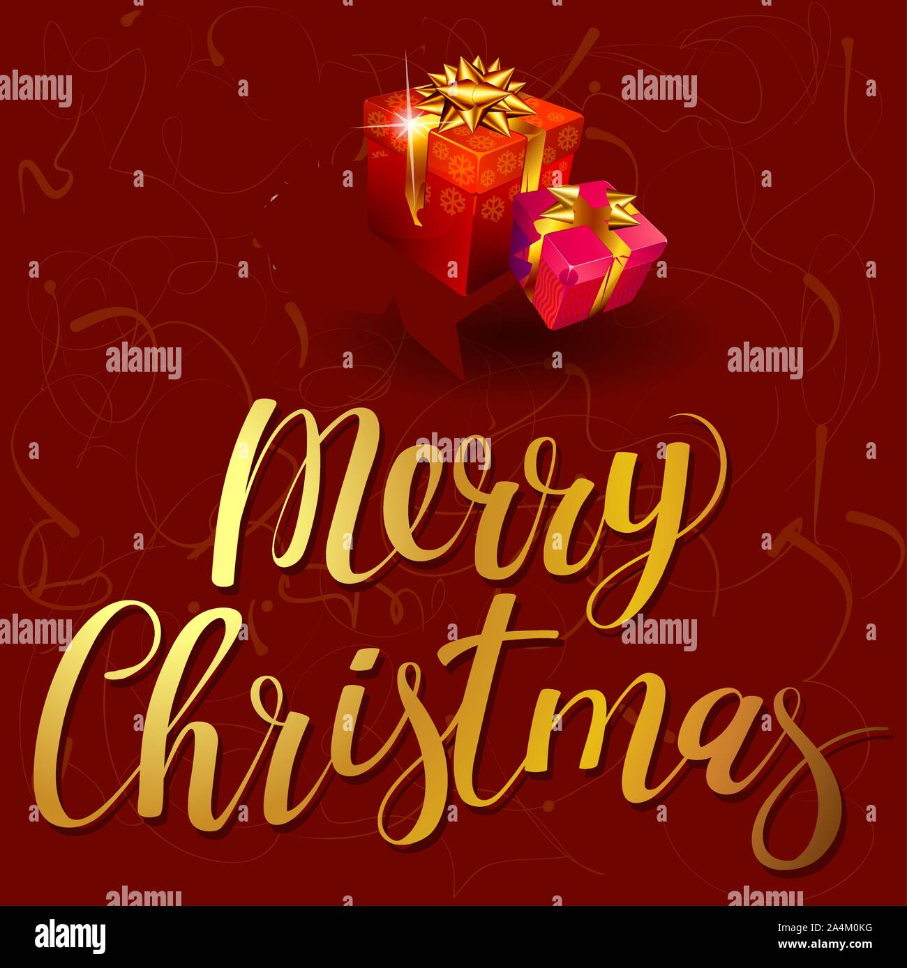 Template christmas card wallpaper Stock Vector Images - Alamy