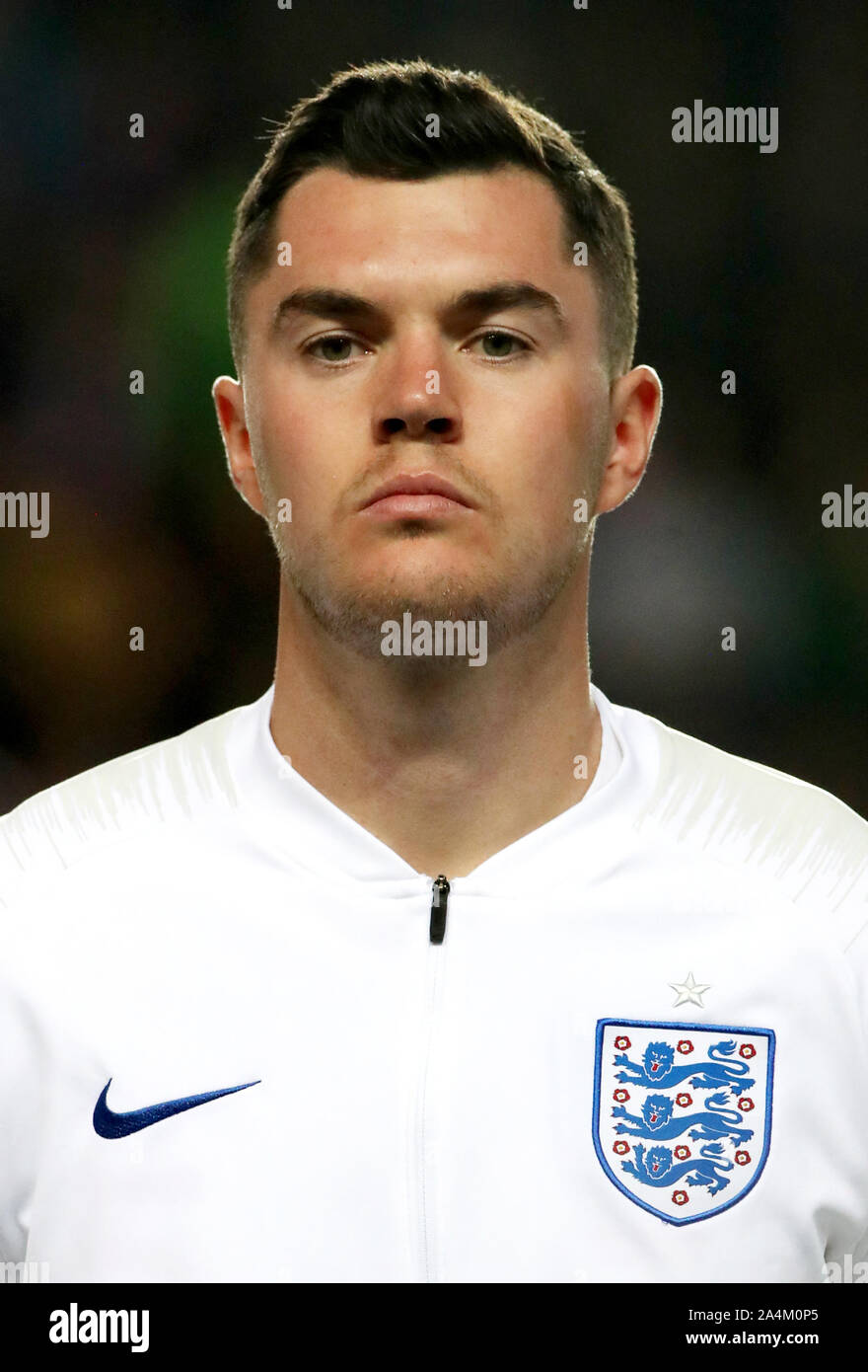 England's Michael Keane during the UEFA Euro 2020 qualifying, Group A ...