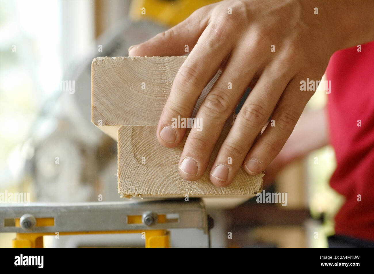 Close up carpenters hands working hi-res stock photography and images ...