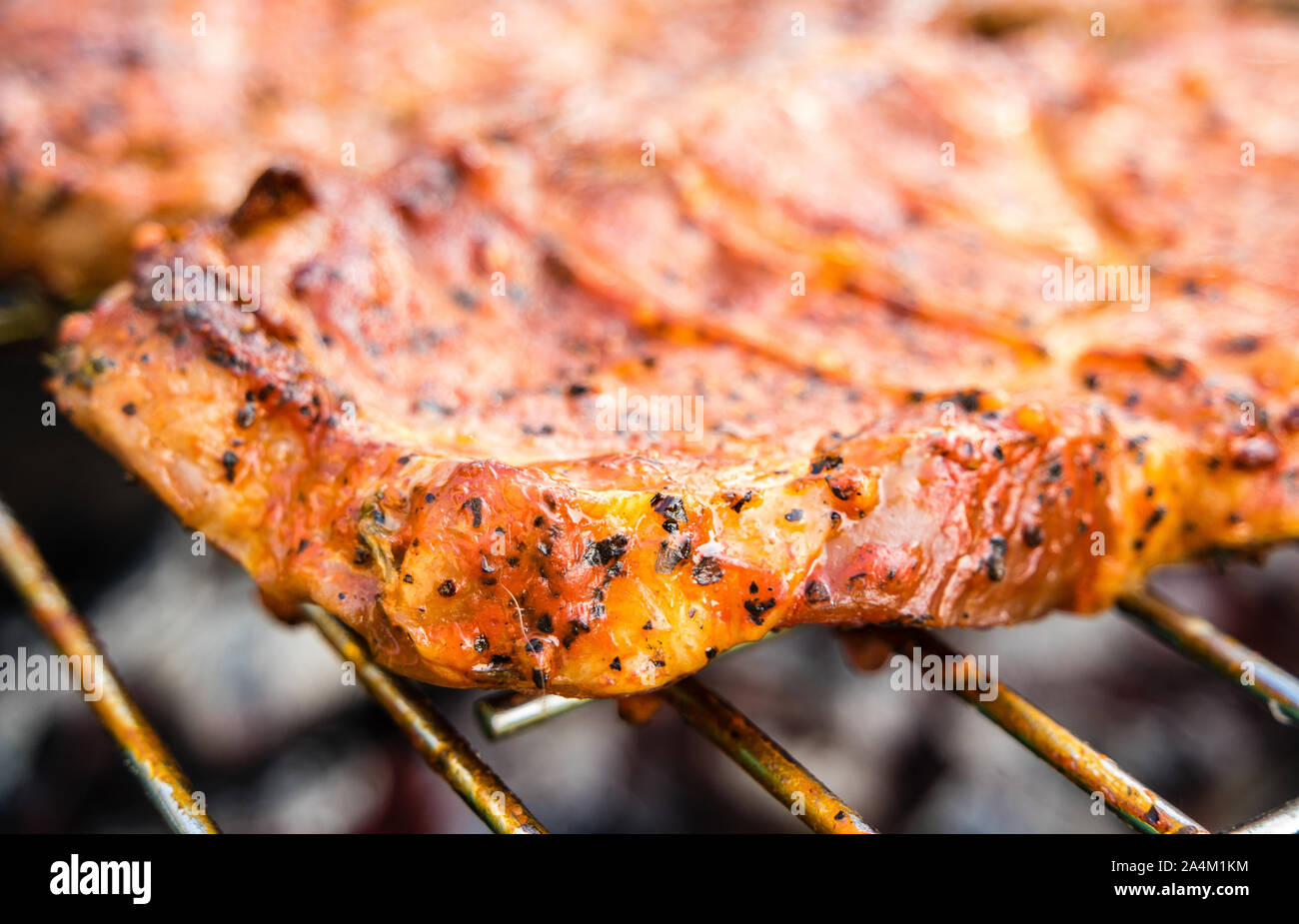 grilled a fresh Steak Stock Photo - Alamy
