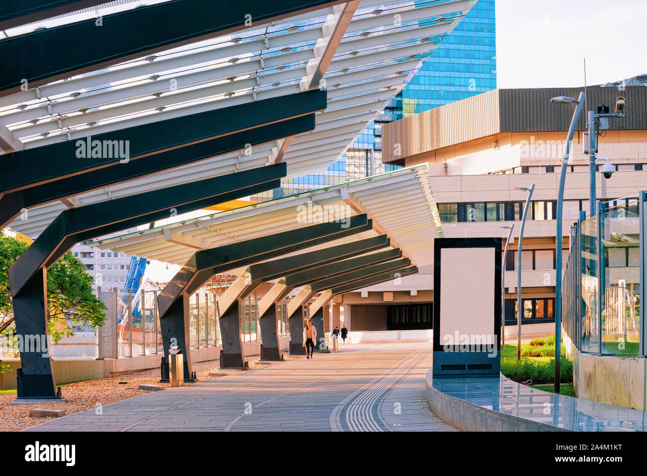 Office Modern New Walkway Work High Resolution Stock Photography and ...
