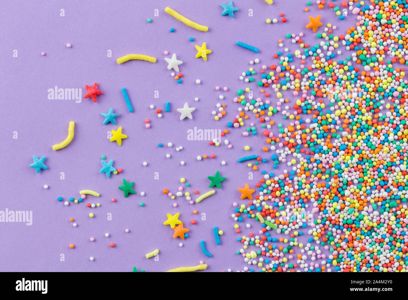 Sprayed sprinkles hi-res stock photography and images - Alamy