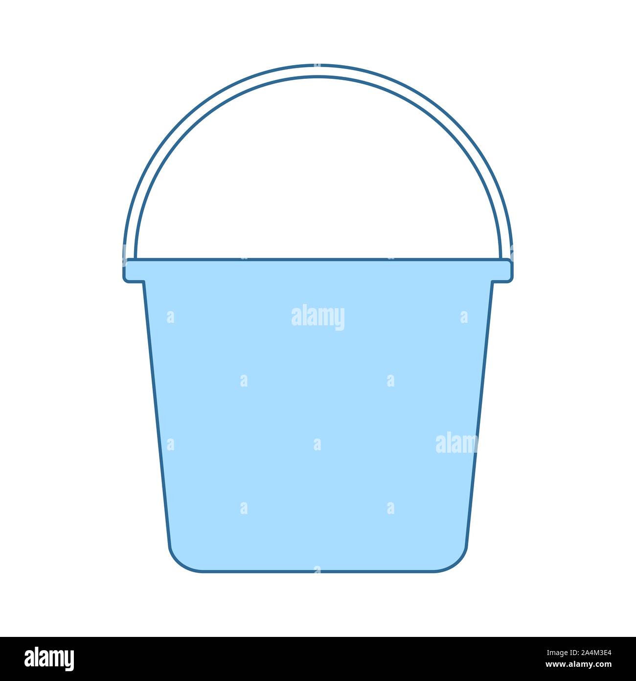 Fill the bucket Stock Vector Images - Alamy
