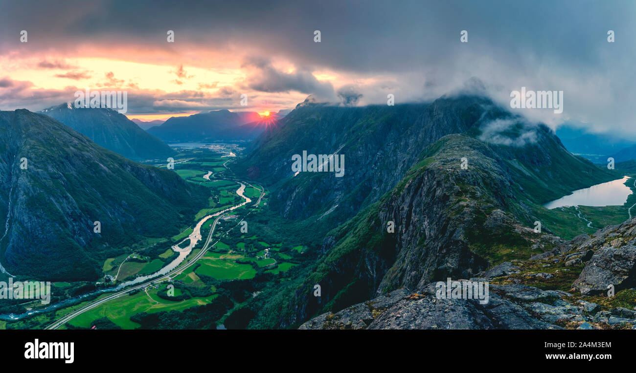 Romsdal valley hi-res stock photography and images - Alamy