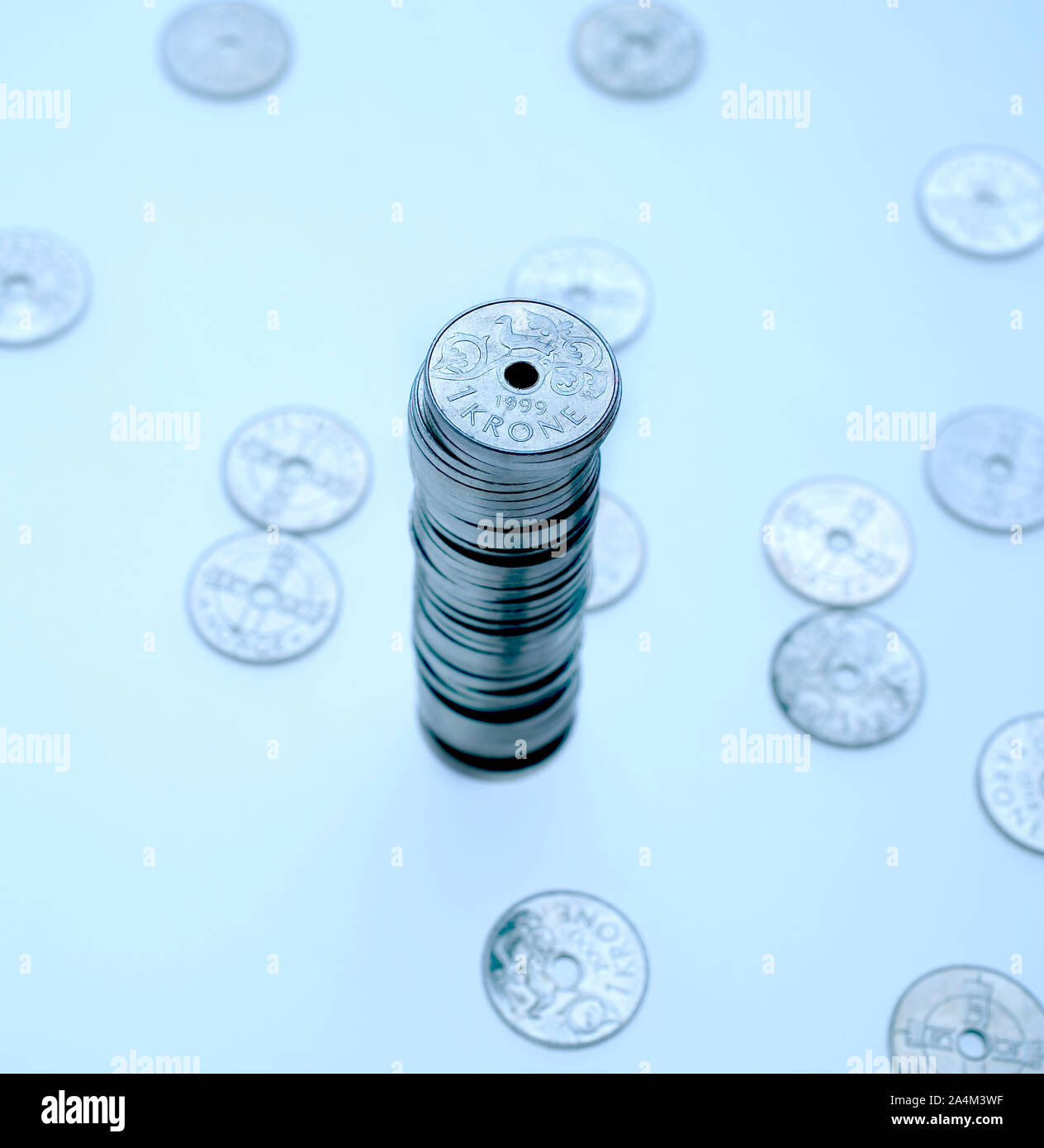 Norwegian coins hi-res stock photography and images - Alamy