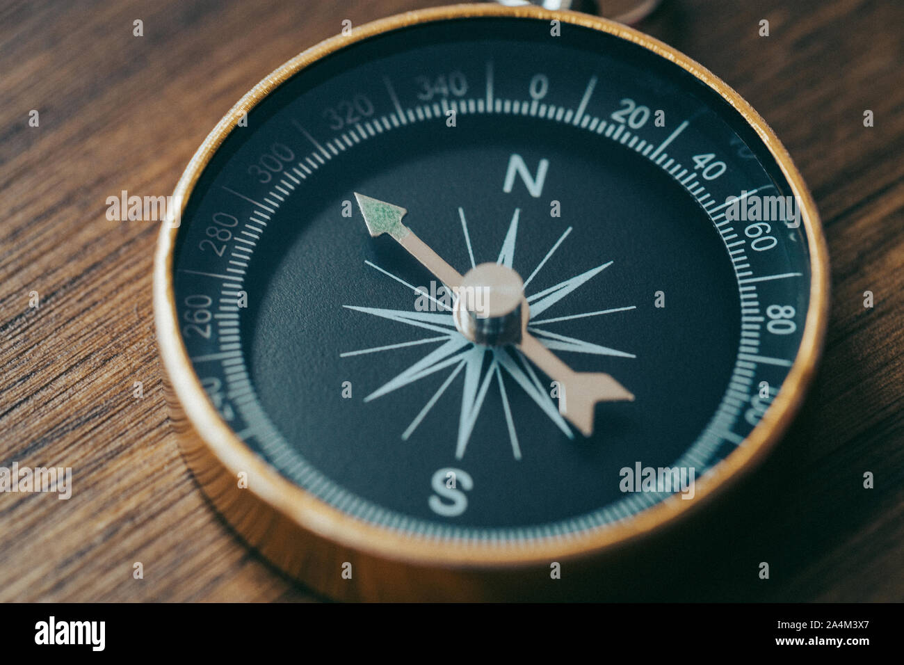 Gold compass hi-res stock photography and images - Alamy