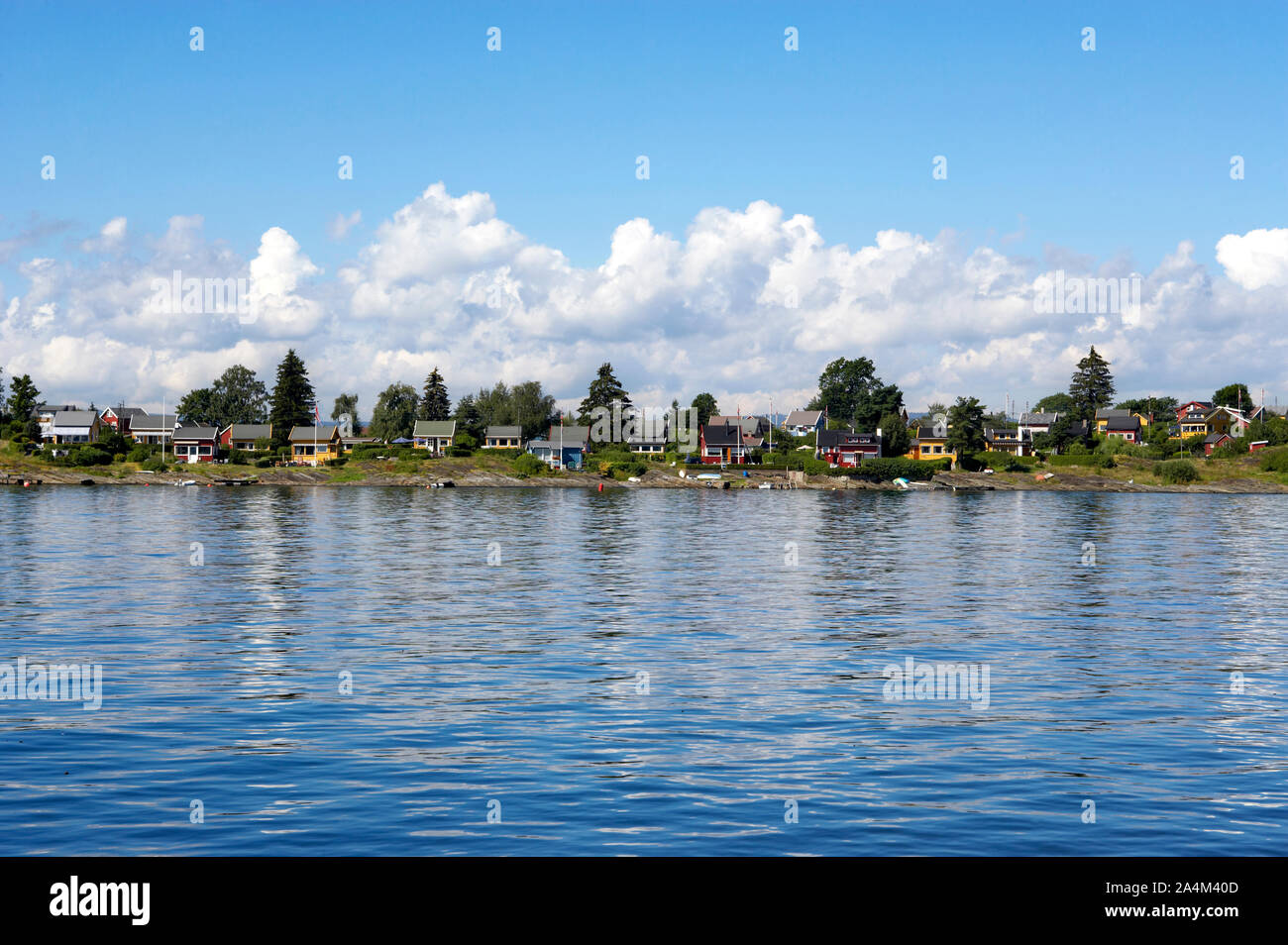 Nakholmen in the Oslofjorden Stock Photo - Alamy