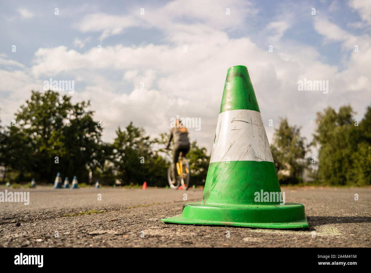 Traffic training area hi-res stock photography and images - Alamy