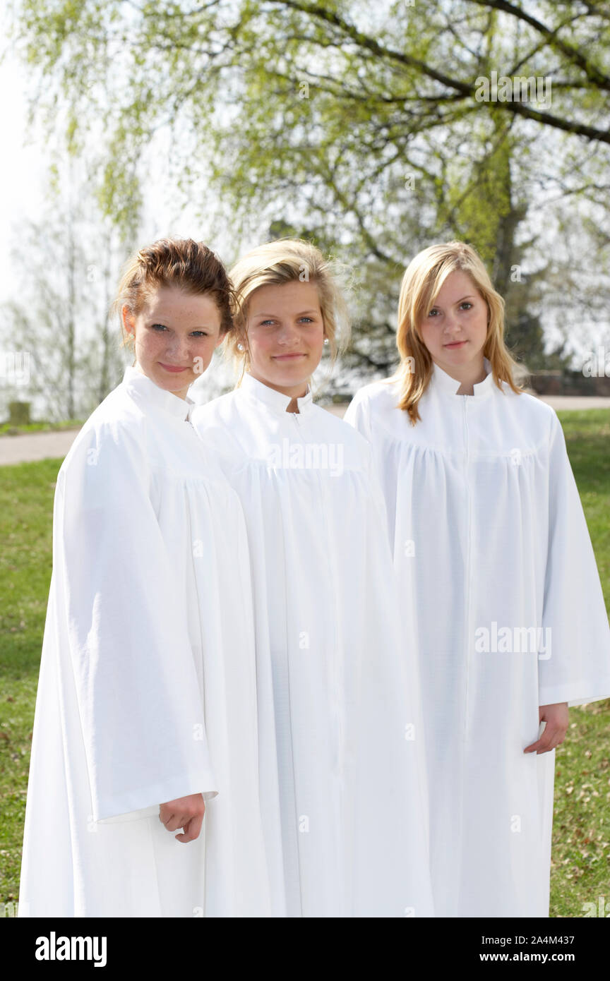 Confirmands hi-res stock photography and images - Alamy