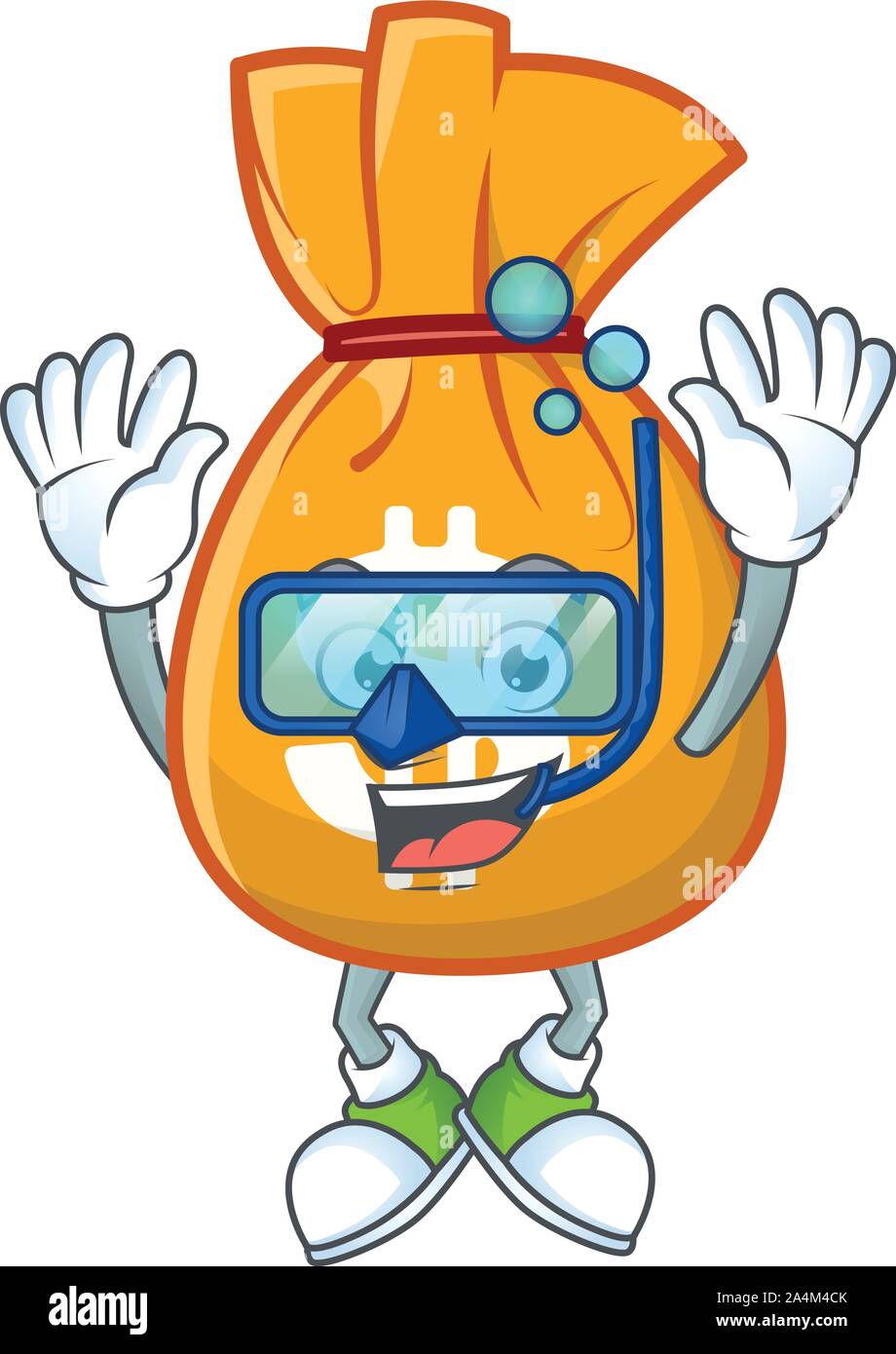 Bag under bill Stock Vector Images - Alamy