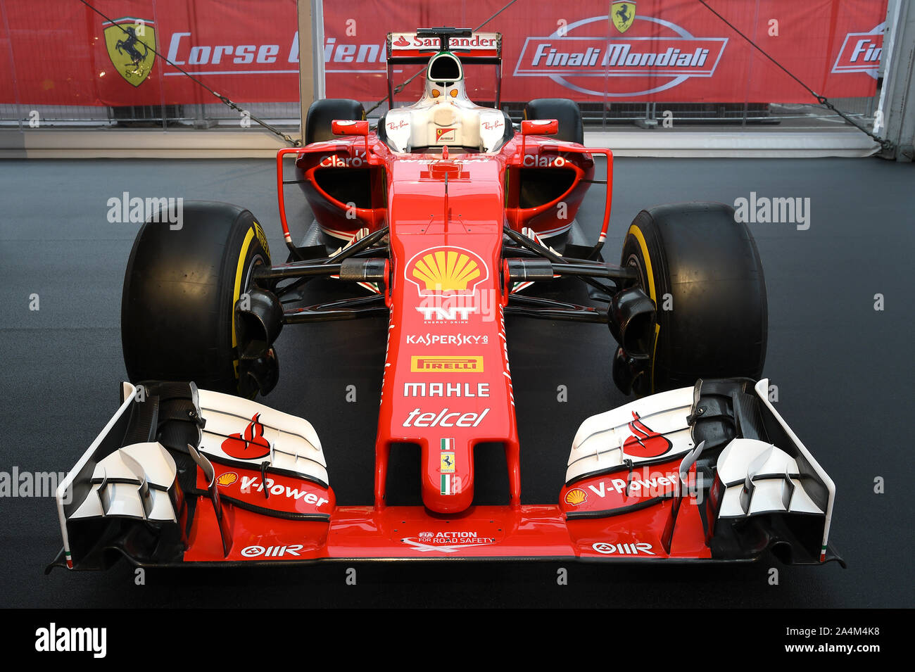 MUGELLO, IT, October, 2017: Ferrari F1 SF16-H 2016 at Paddock Show of ...