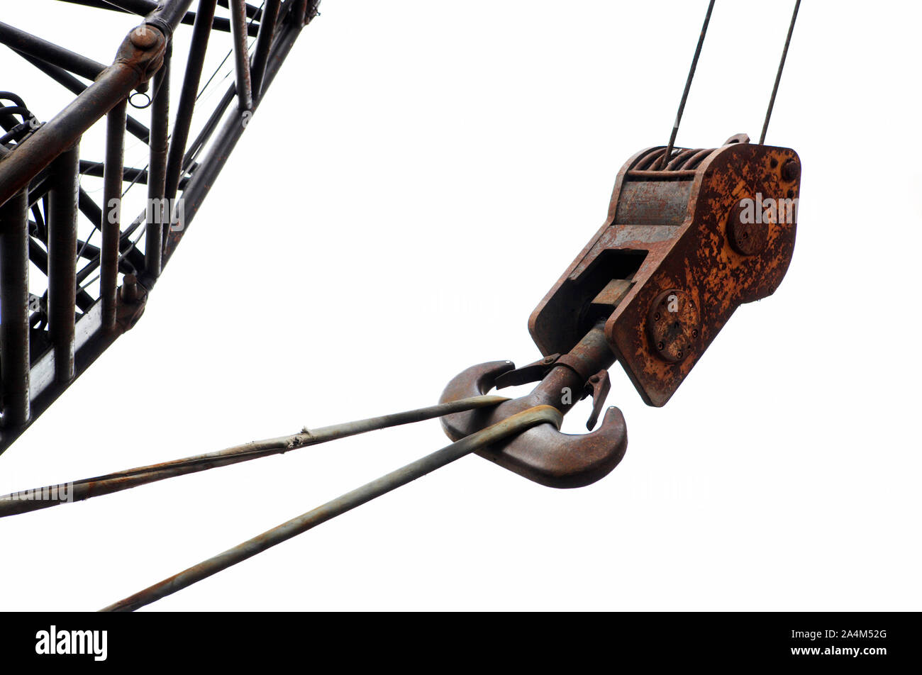A lifting hook Stock Photo - Alamy