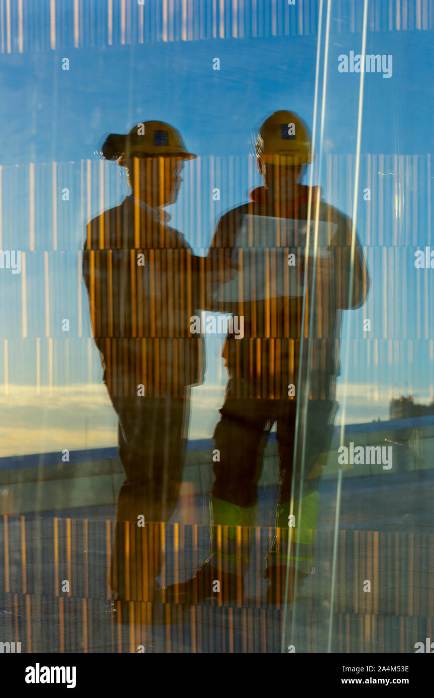 Constructing the Oslo Opera House Stock Photo - Alamy