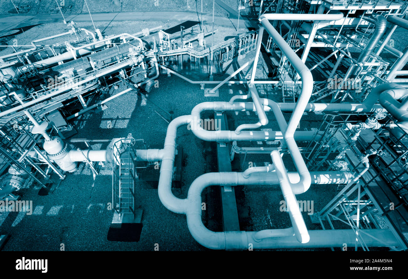 Statoil at Kårstø, Norway Stock Photo - Alamy