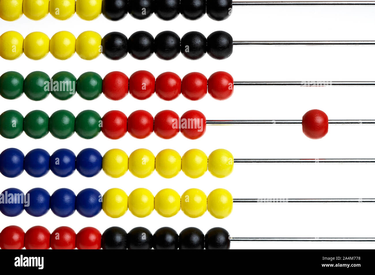 Abacus - counting frame Stock Photo - Alamy