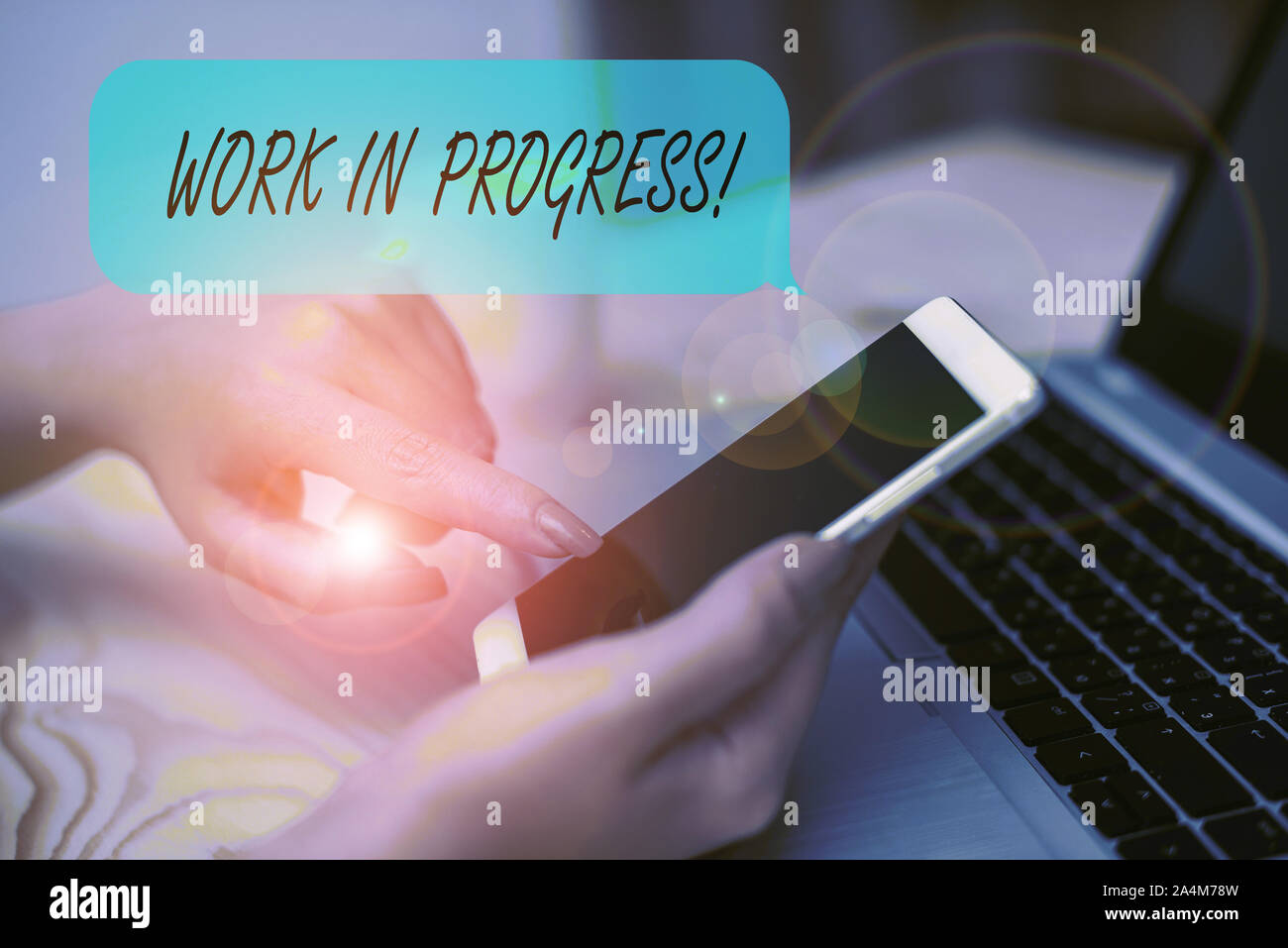 Construction schedule laptop hi-res stock photography and images - Alamy