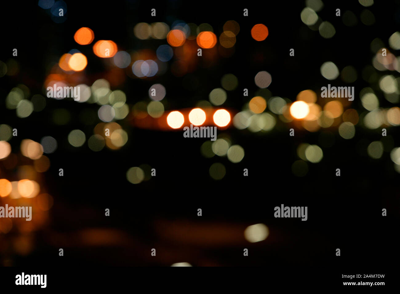 Lights at night Stock Photo - Alamy