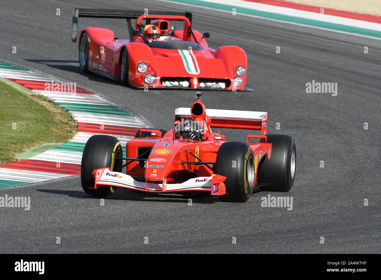 MUGELLO, IT, October 2017: Modern Era Ferrari F1 F2002 at Mugello ...