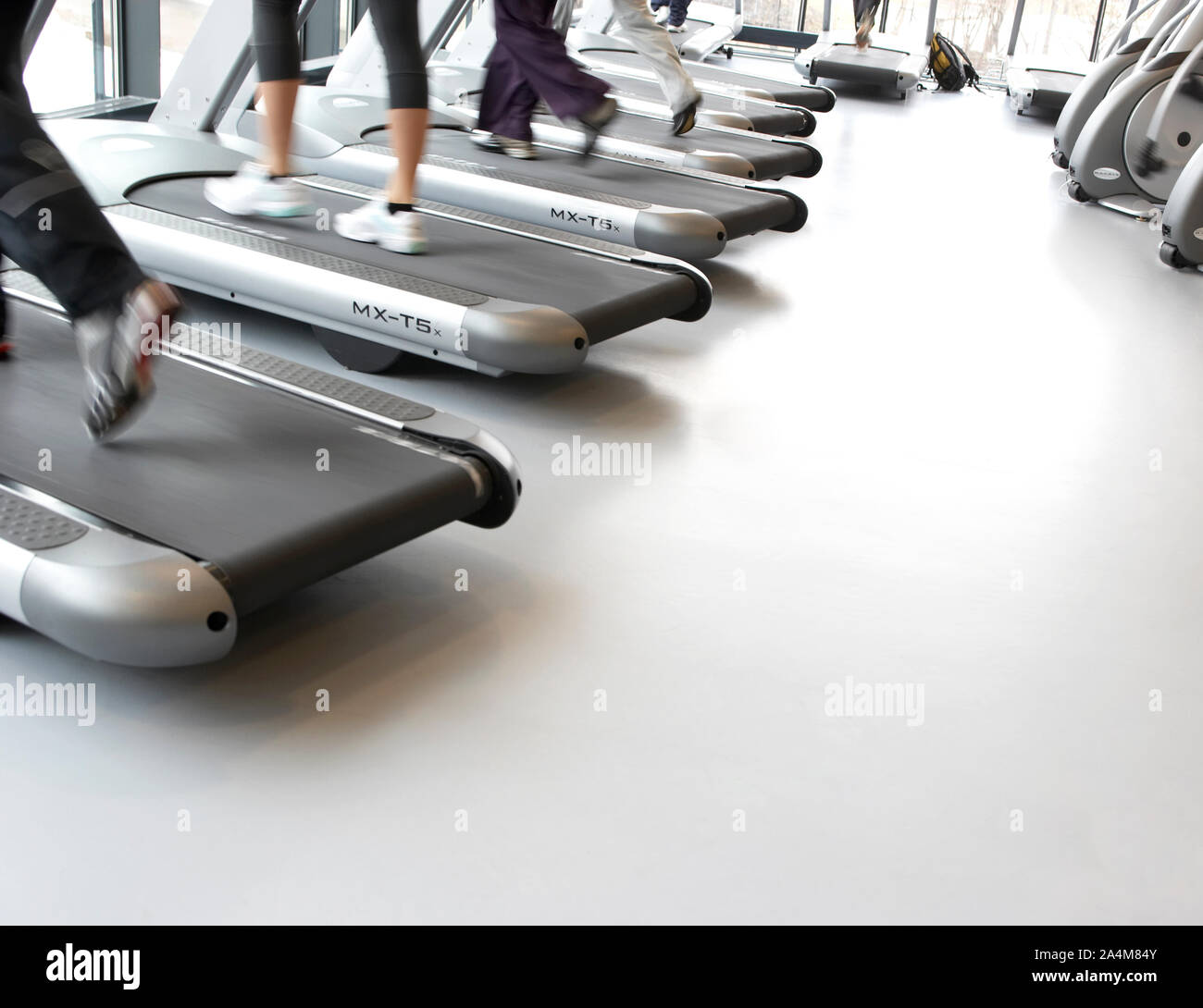 Gyms treadmill hi-res stock photography and images - Alamy