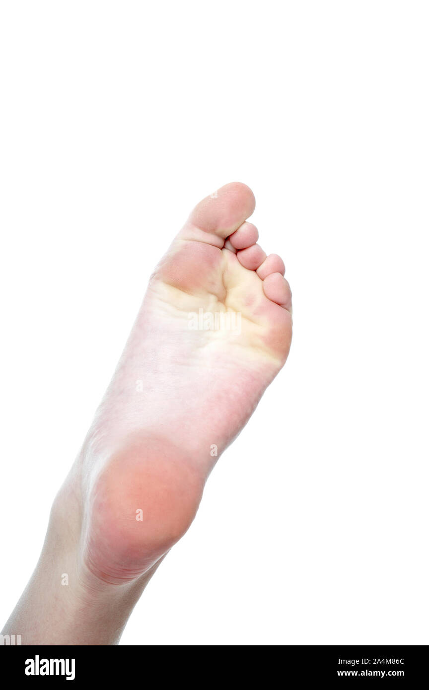 Sole of a foot Stock Photo - Alamy