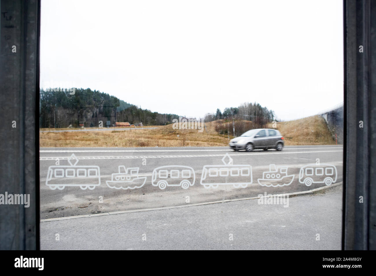 Test driving a car Stock Photo - Alamy