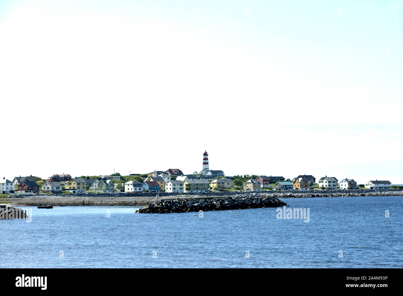 Alnes Fyr at Godøy Stock Photo - Alamy