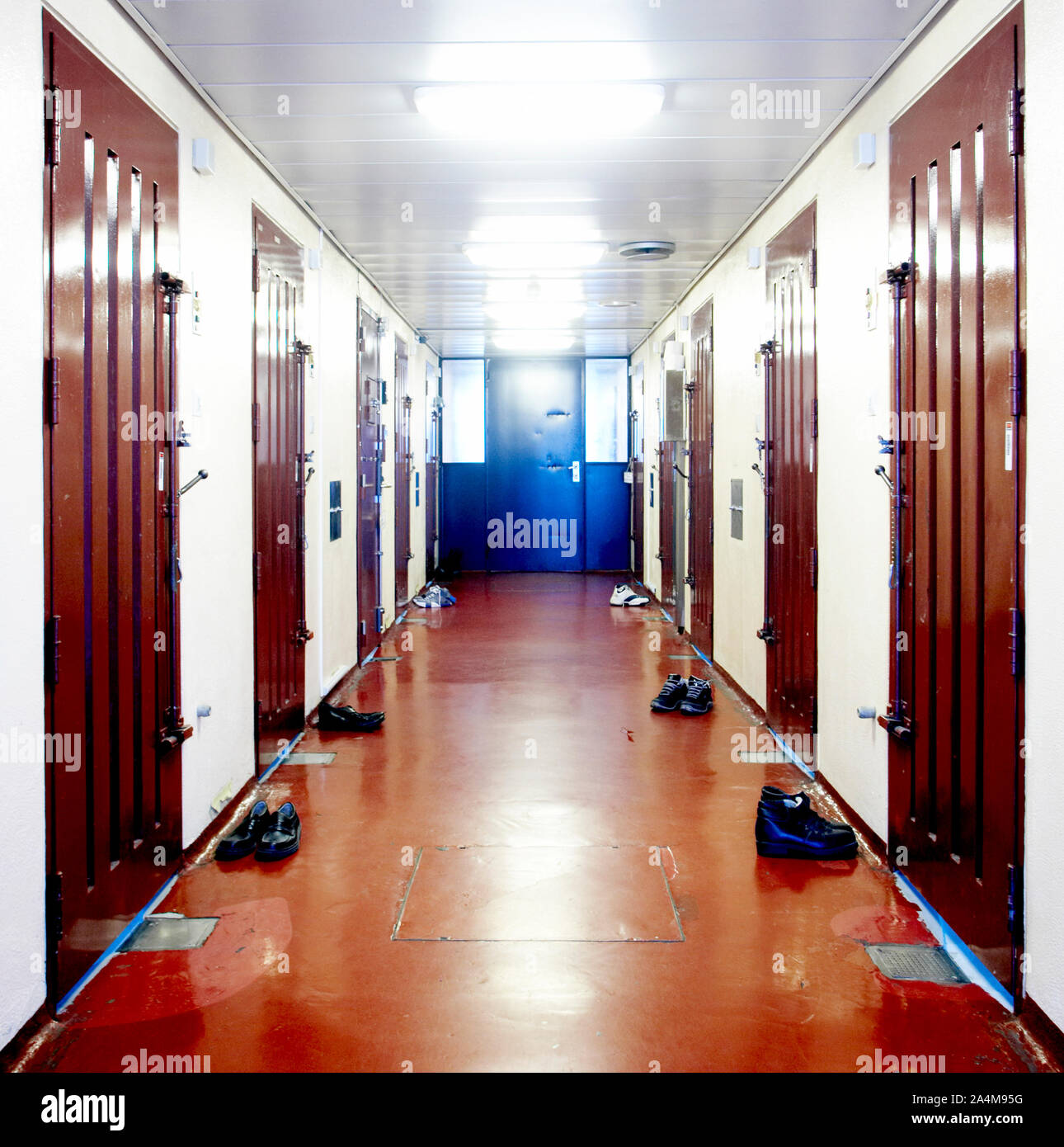 Prison hallways hi-res stock photography and images - Alamy