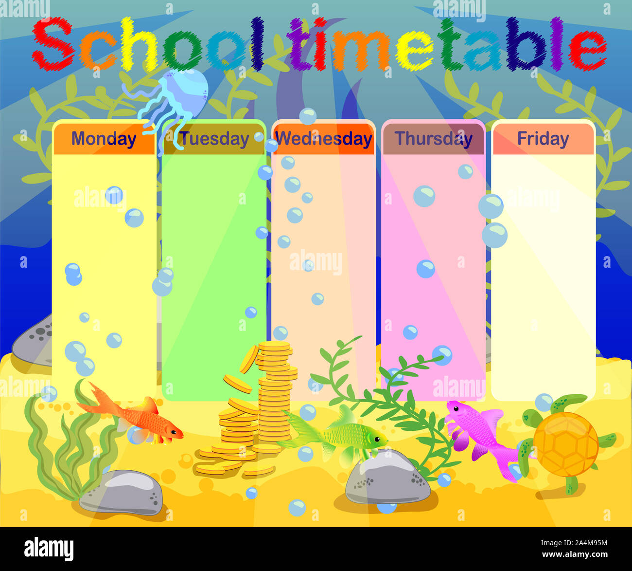 Sea Anemone Illustration High Resolution Stock Photography and Images ...