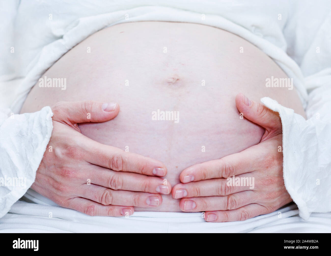 Navel belly button bellybutton Stock Photo - Alamy