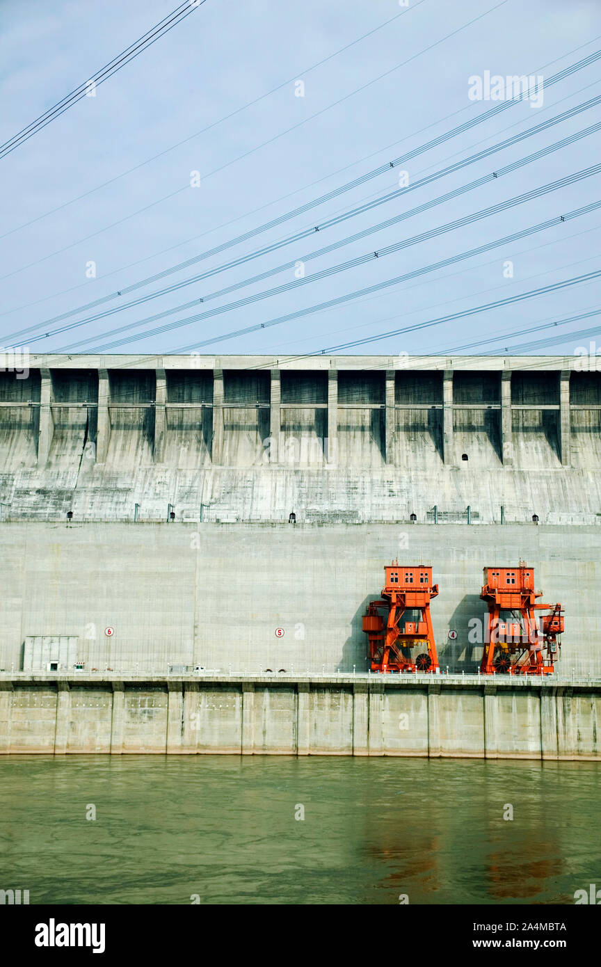Three Gorges Dam on the Yangtze River in China will be the largest ...