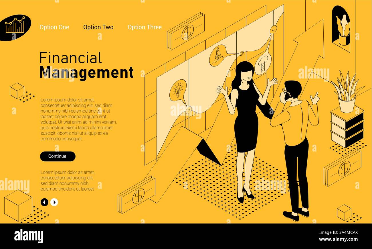 Financial management service Stock Vector Images - Alamy